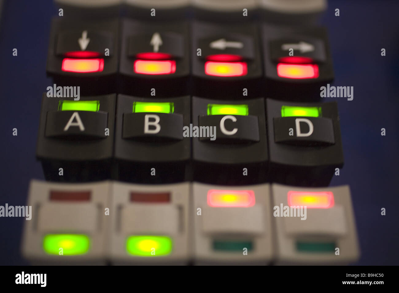 control technology counters close-up Stock Photo - Alamy