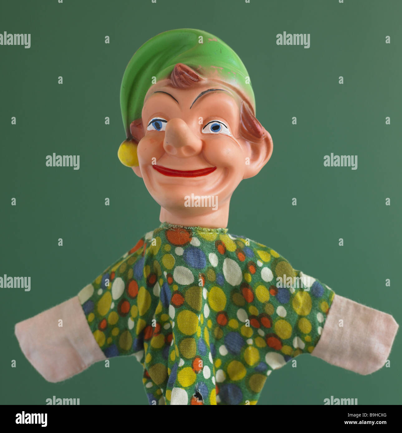 Glove puppet fool around portrait doll Punch-and-Judy show puppet ...