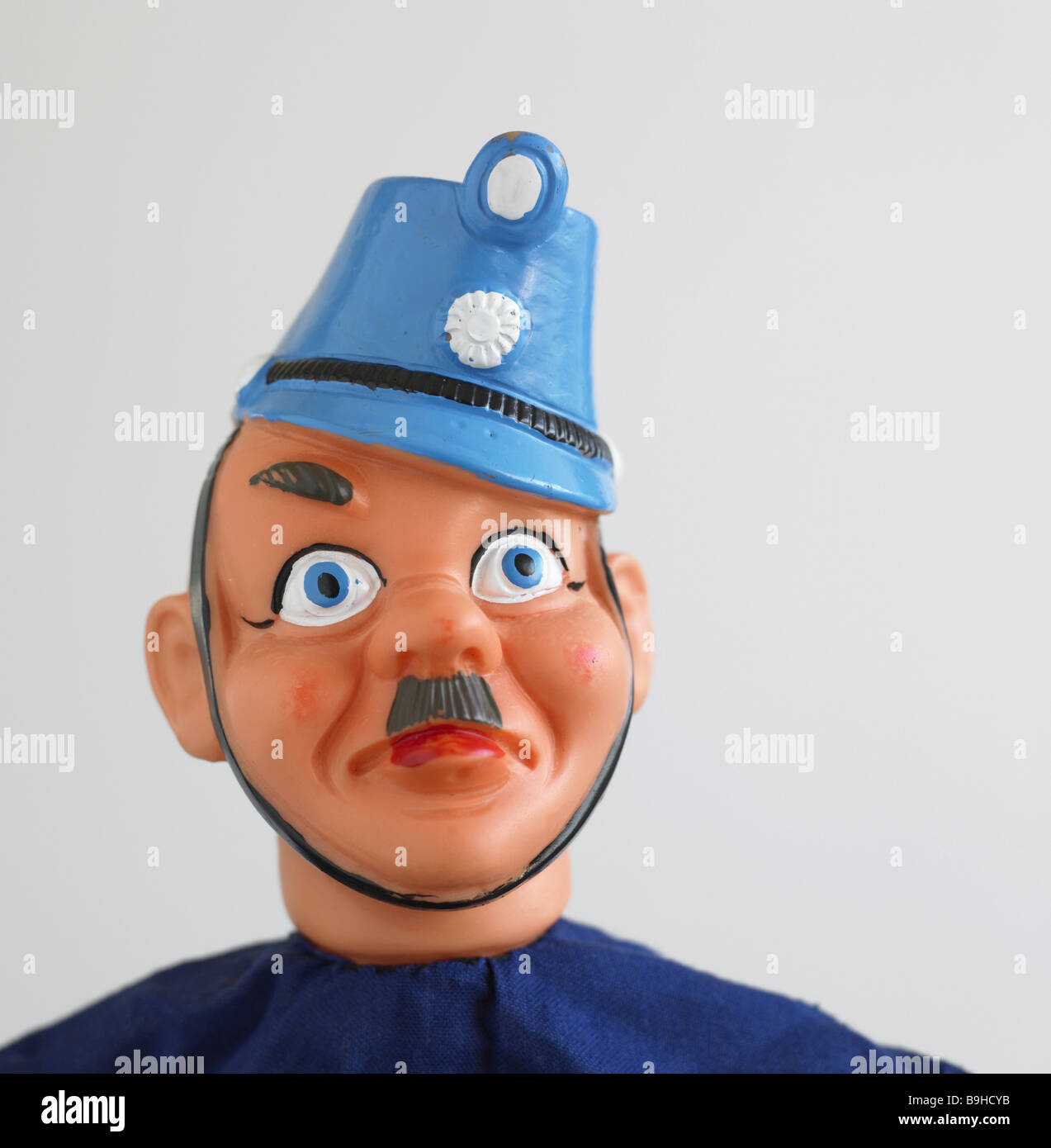 Glove puppet police officer portrait doll Punch-and-Judy show puppet ...