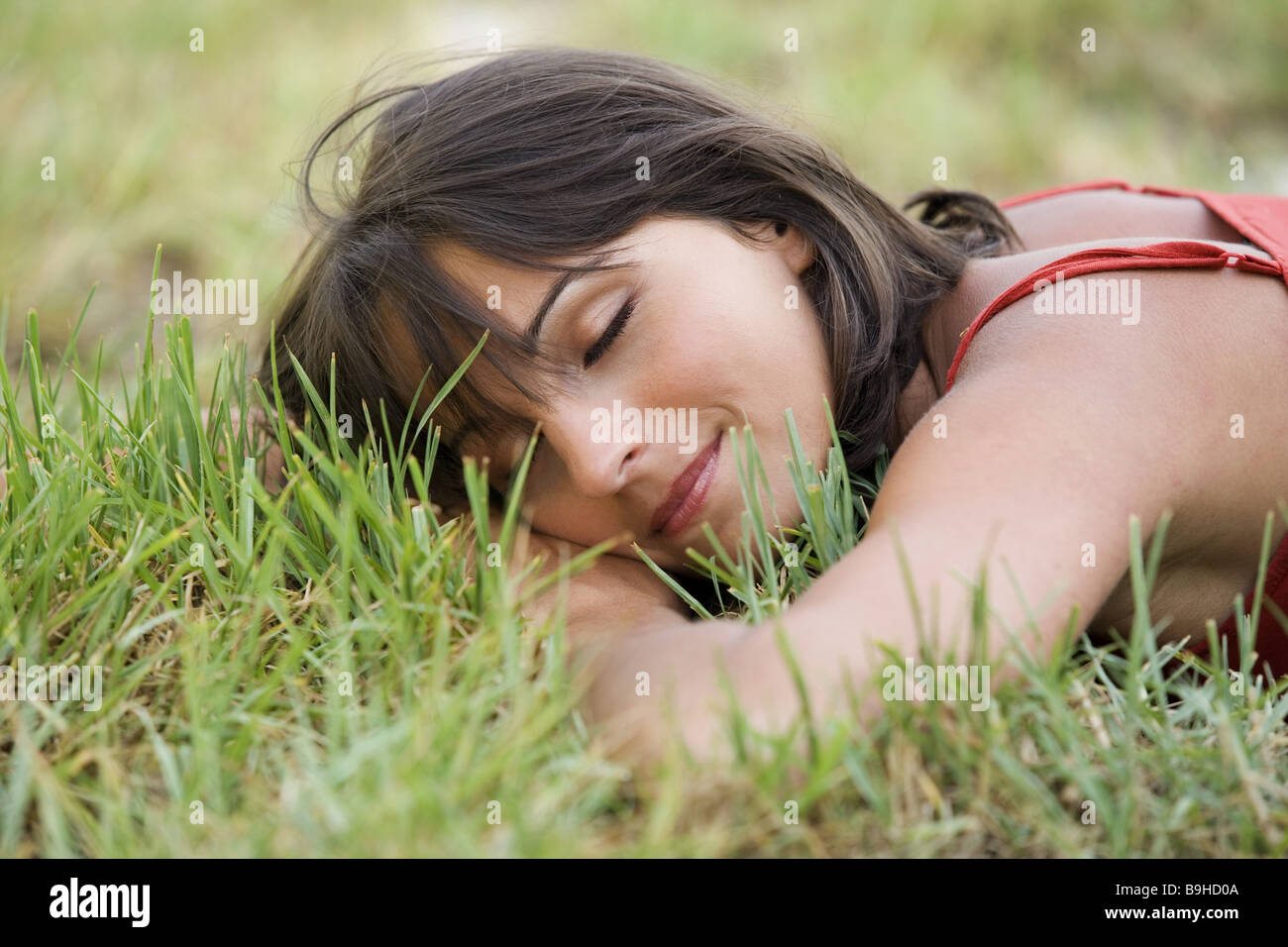 Prone woman hi-res stock photography and images - Alamy