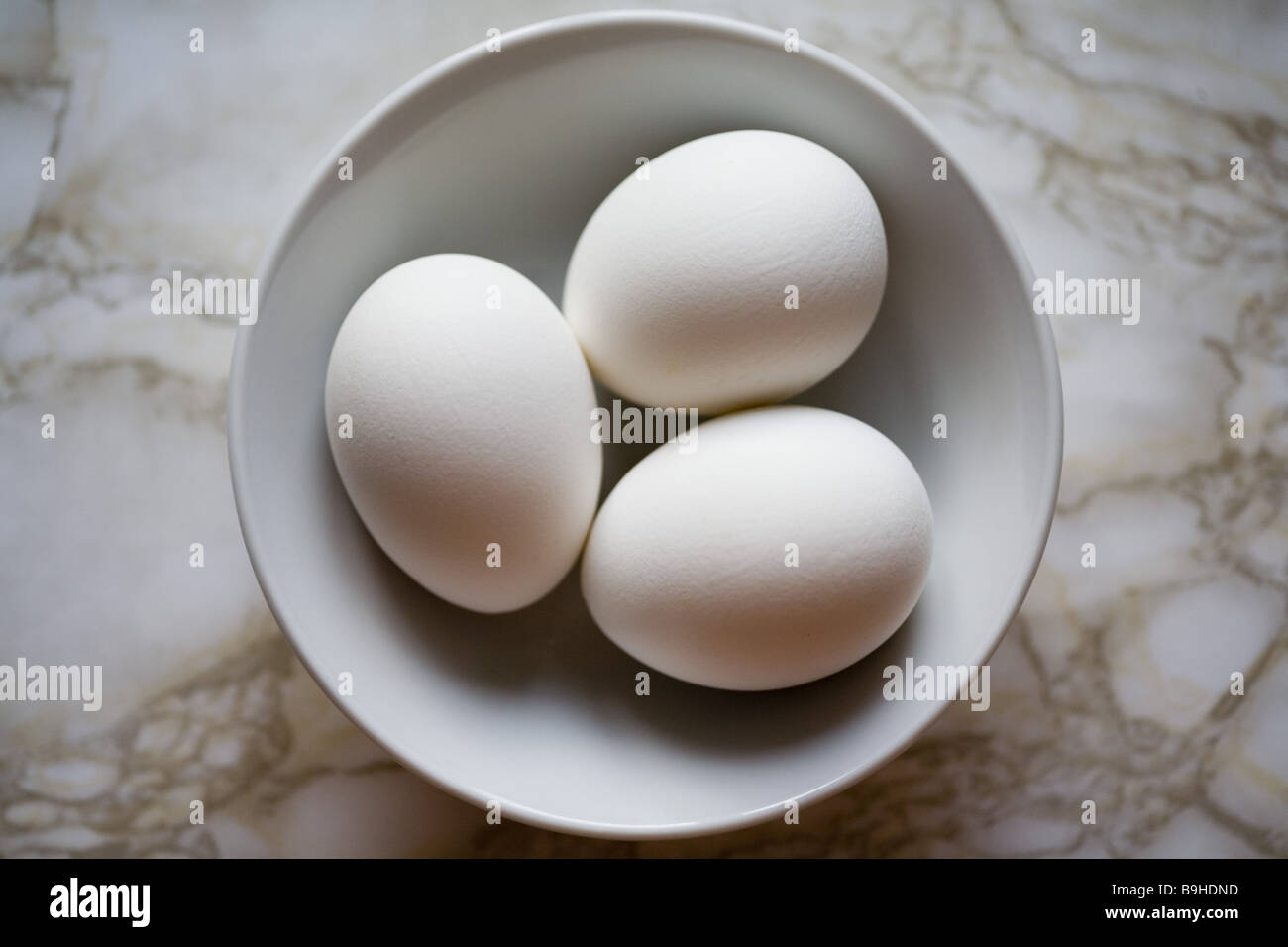 shell eggs three white Stock Photo - Alamy