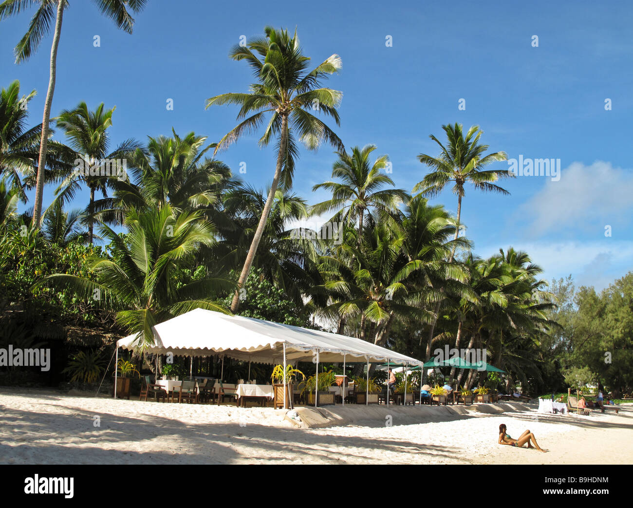 Muri beach cook islands hi-res stock photography and images - Alamy