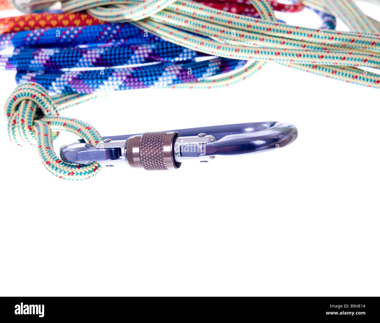 Ropes climbing equipment cut out hi-res stock photography and images ...