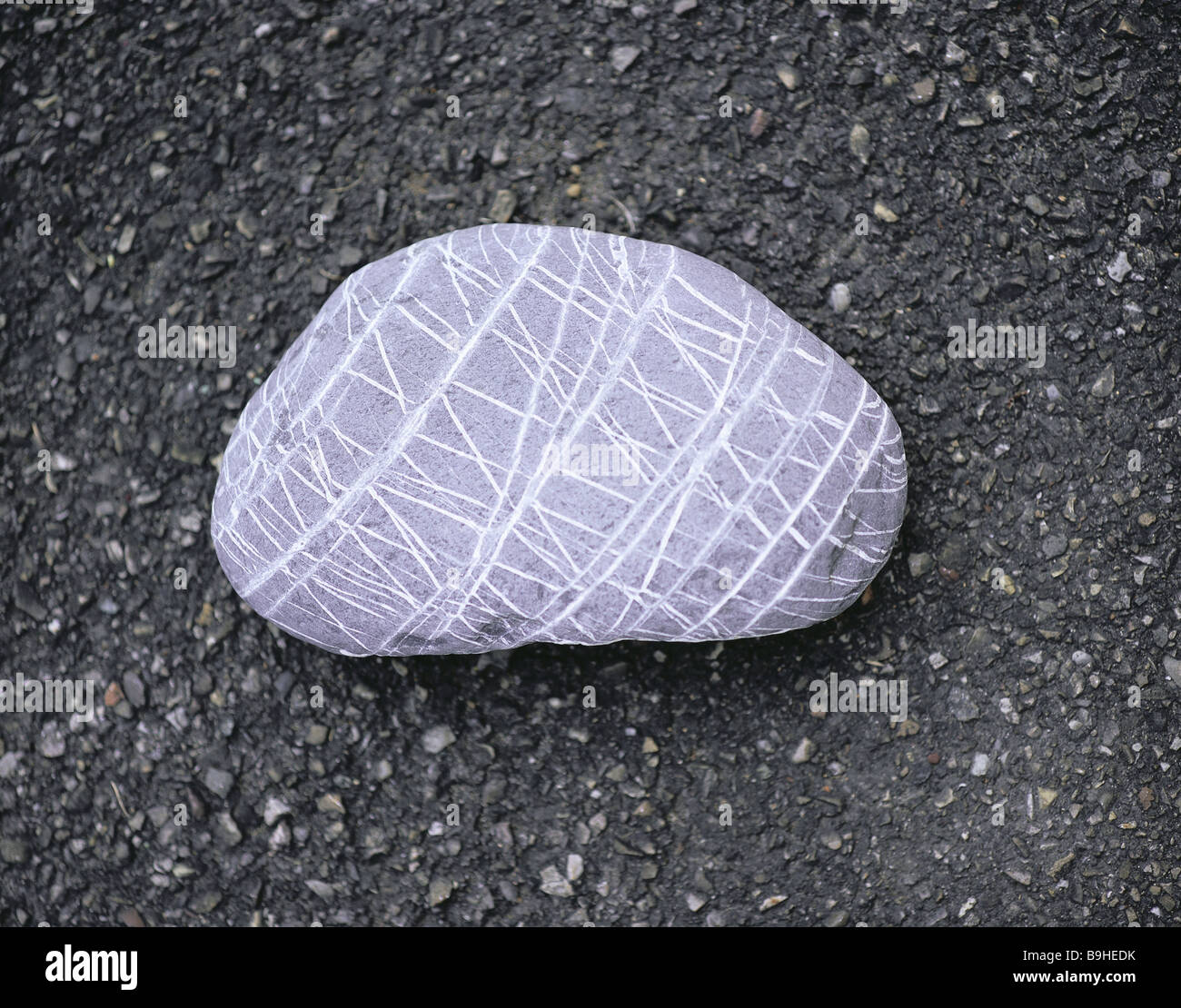 Stones pattern lines asphalt tar-blankets shingle river-shingle oval ...