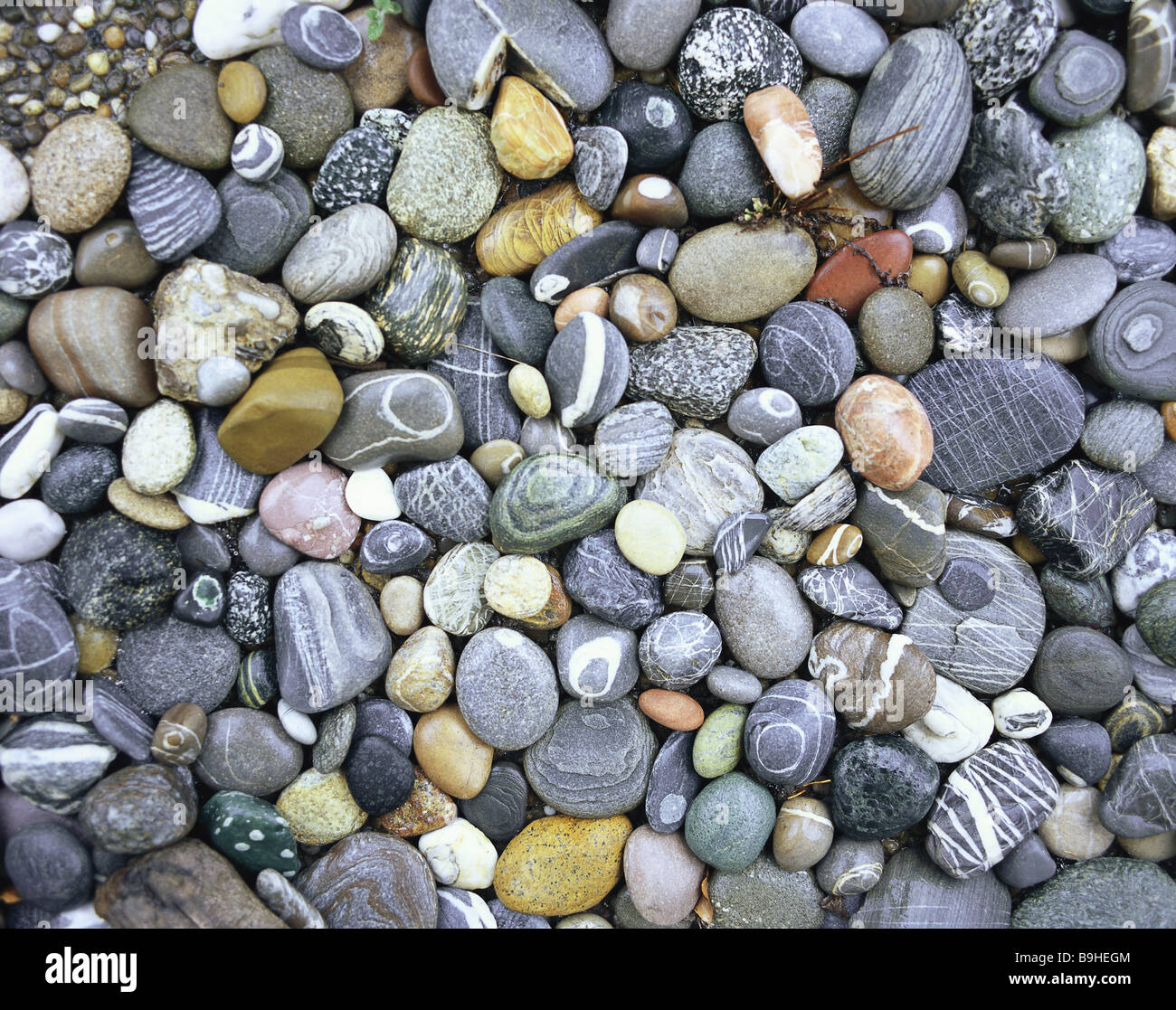Pebbles pattern lines variety difference shingle stones river-shingle ...