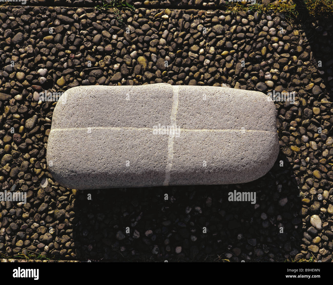 Stone pattern cross stone granite gray structure Gran lines inclusion ...