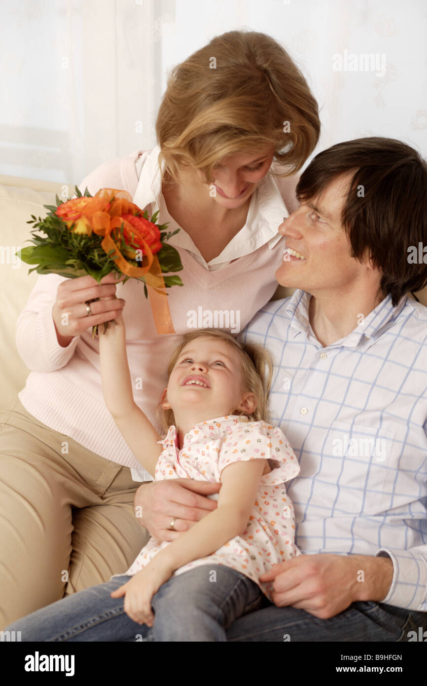 Portrait toddler girl bouquet hi-res stock photography and images - Alamy