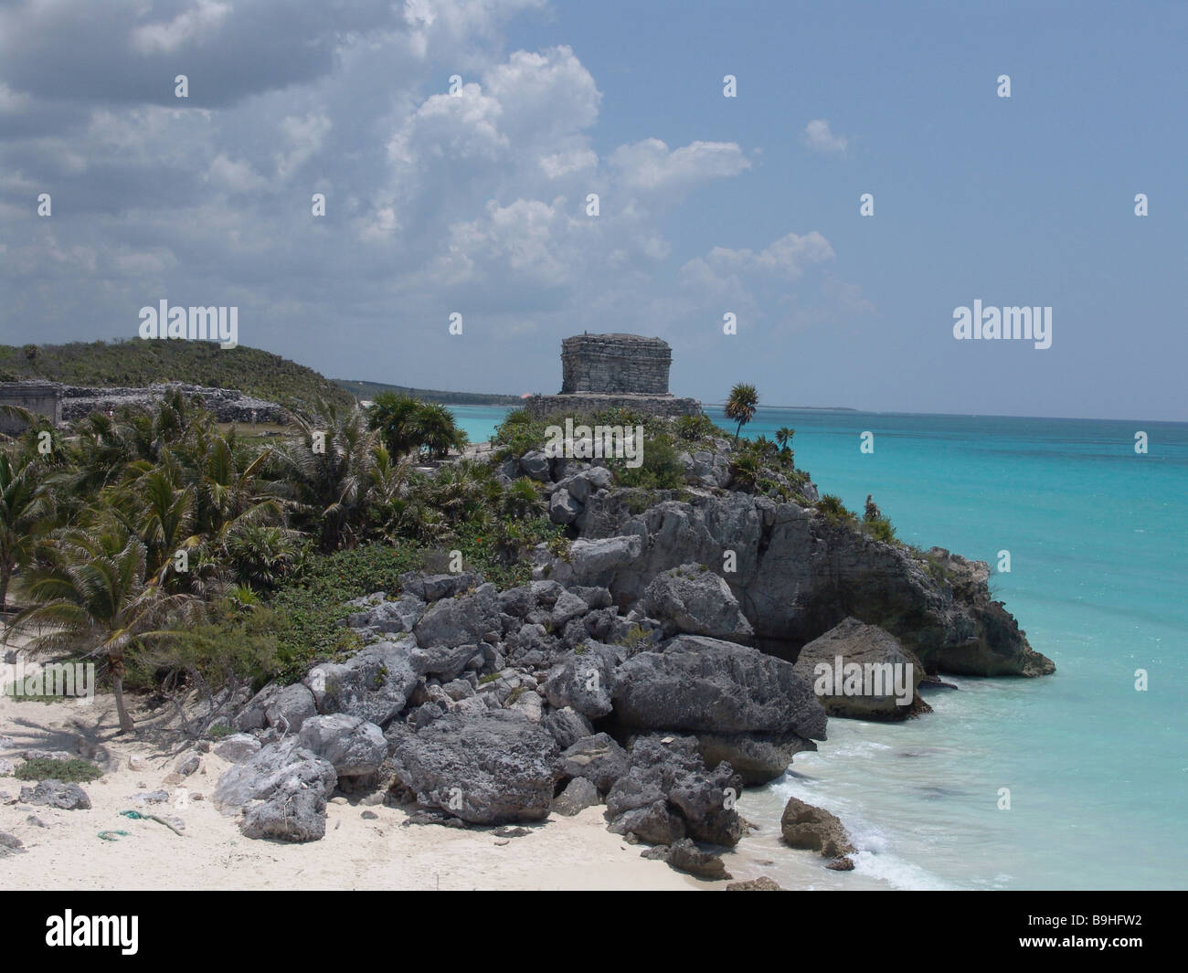 Temples buildings in tulum hi-res stock photography and images - Alamy