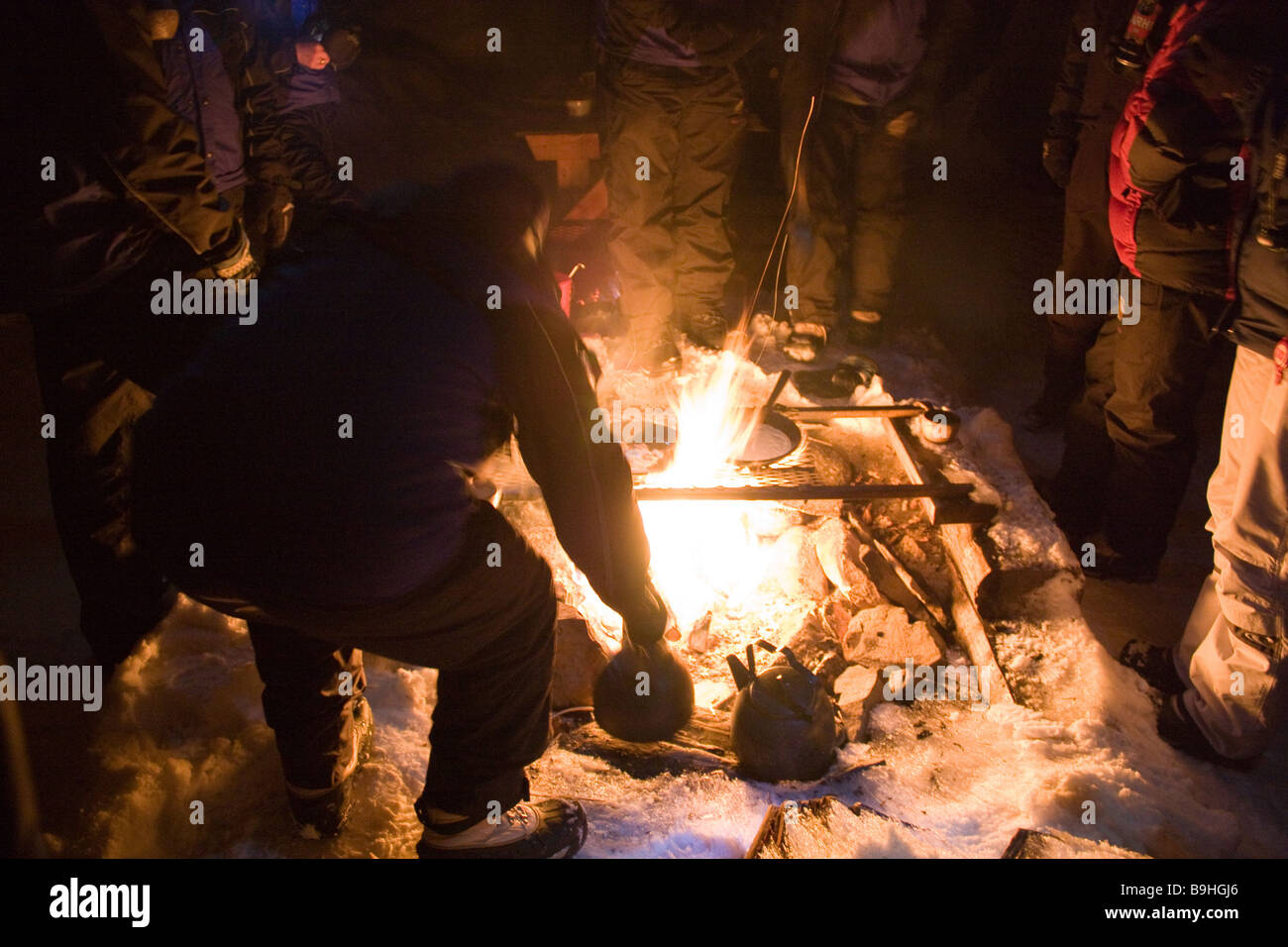 Winter in Oulanka National Park national park in Oulu and Lapland ...