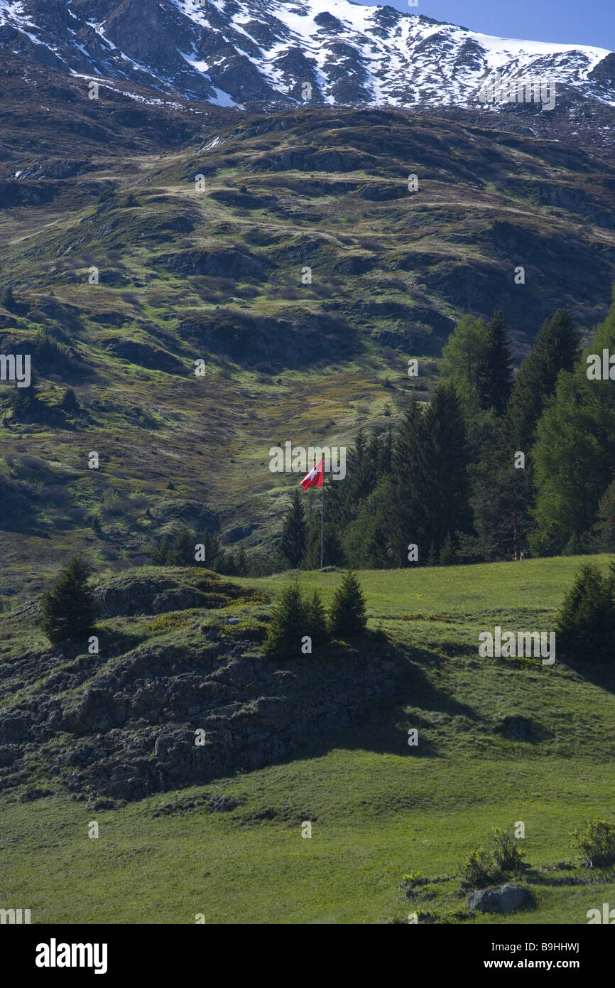 Graubunden flag hi-res stock photography and images - Alamy