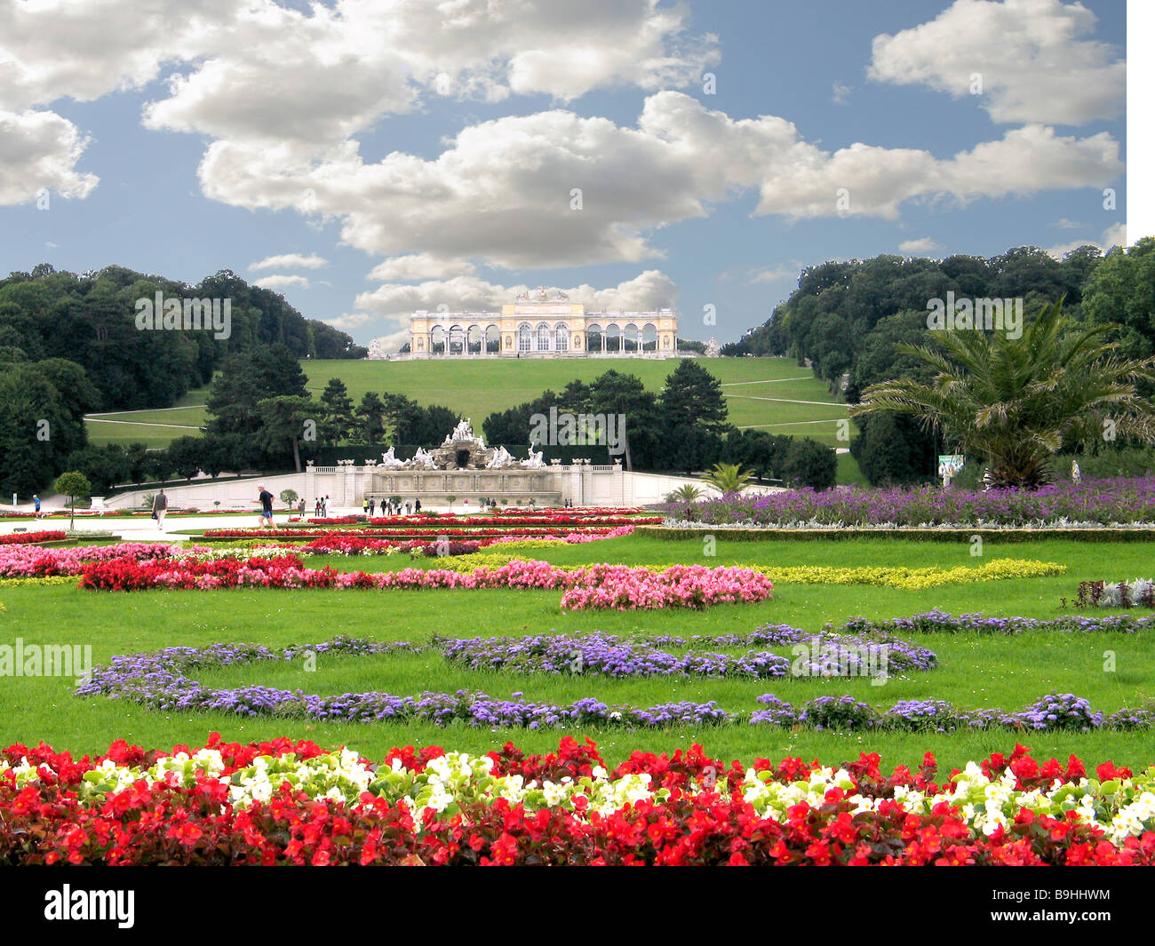 Schonbrunn Palace Gardens, Vienna, Austria Stock Photo - Alamy