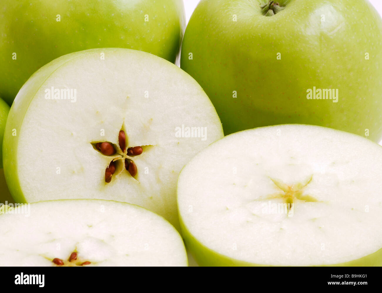 Apple Half Cut Open High Resolution Stock Photography and Images - Alamy