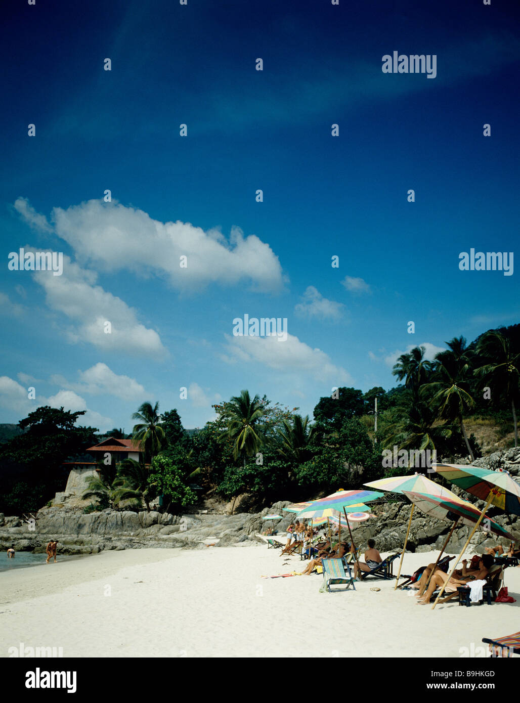 Thailand Patong Beach scene Stock Photo - Alamy