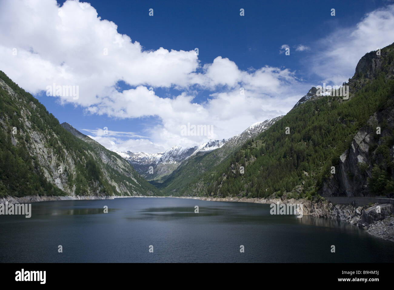 Switzerland Tessin Valle Maggia Lago Sambuco reservoir Alps Alpen-lake ...