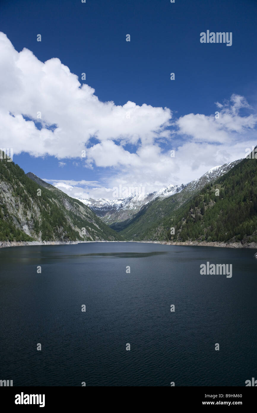 Switzerland Tessin Valle Maggia Lago Sambuco reservoir Alps Alpen-lake ...