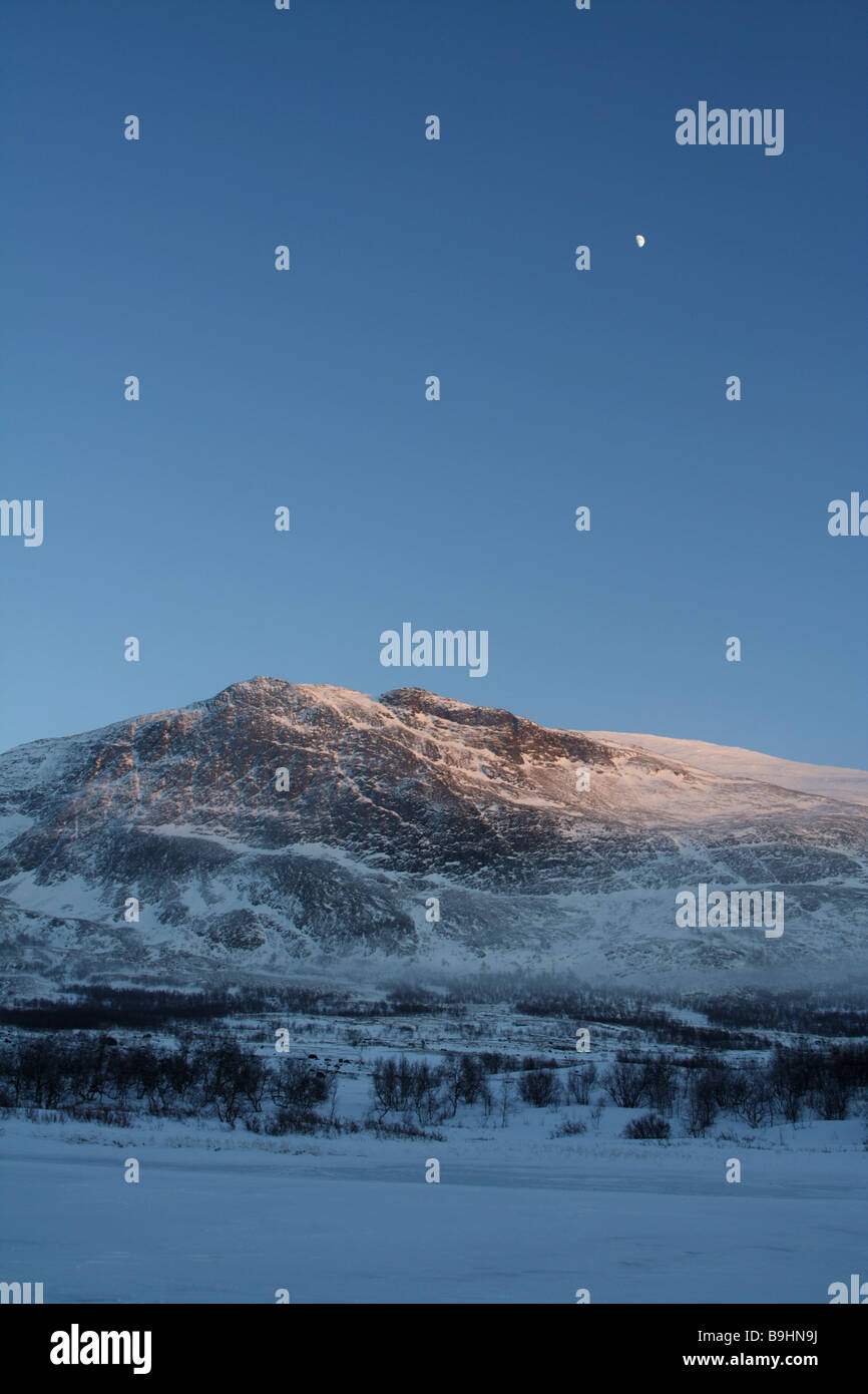 Swedish landscape in winter Stock Photo - Alamy