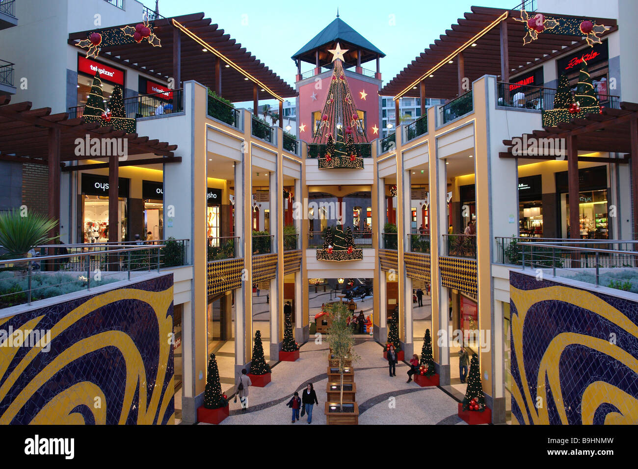 Store shopping center madeira portugal hi-res stock photography and ...