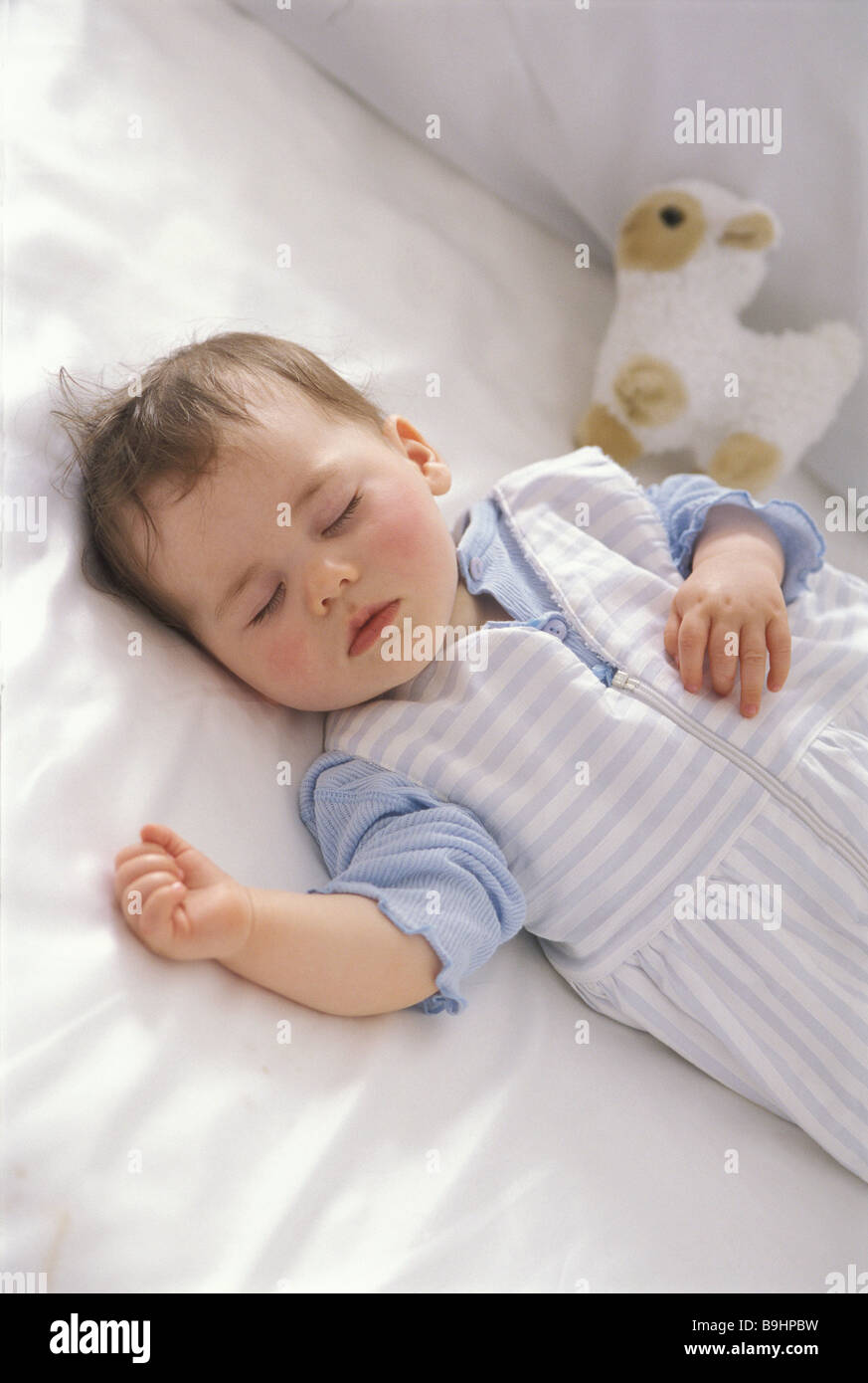 Baby supine position hi-res stock photography and images - Alamy