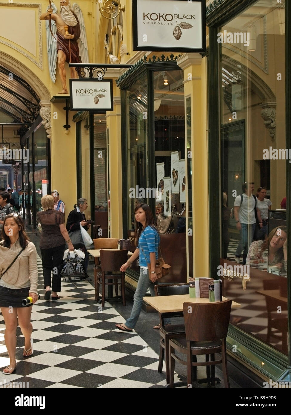KOKO BLACK ROAYAL ARCADE MELBOURNE VICTORIA AUSTRALIA Stock Photo - Alamy