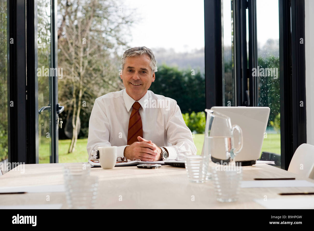 Man at work Stock Photo - Alamy