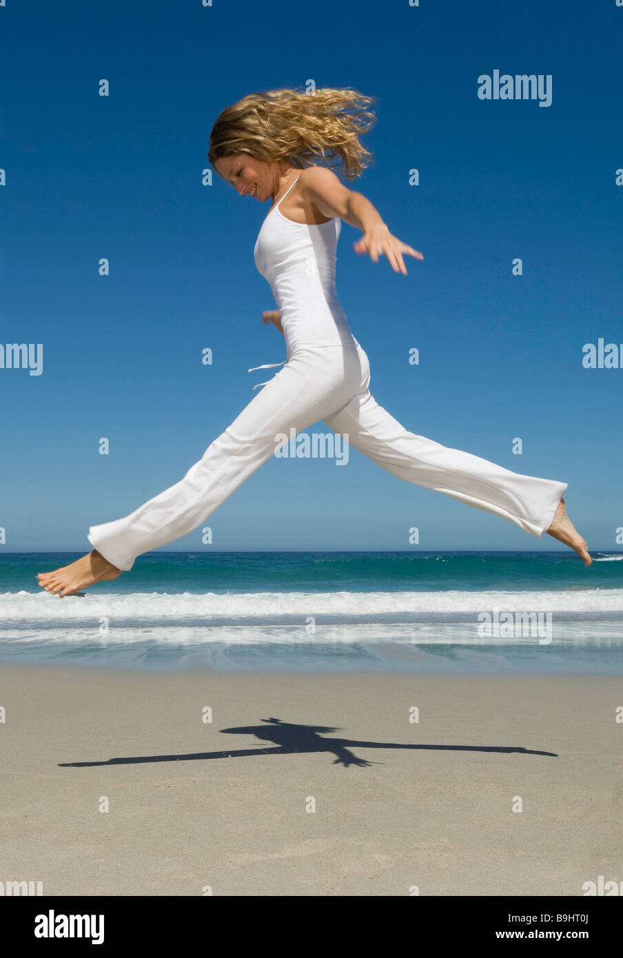 Woman with cape shadow hi-res stock photography and images - Alamy