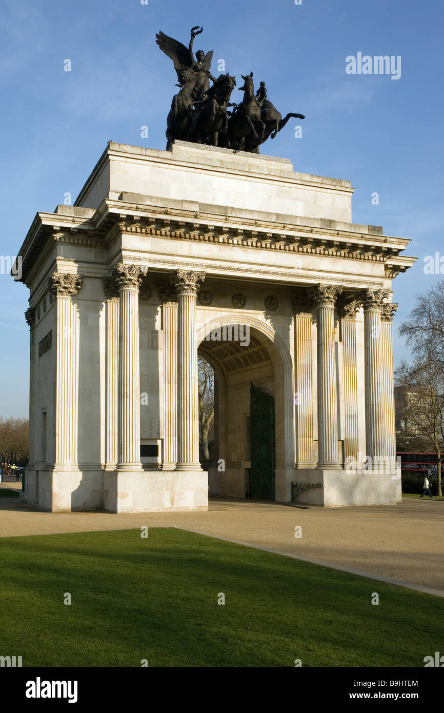 Wellington Arch, London Stock Photo - Alamy