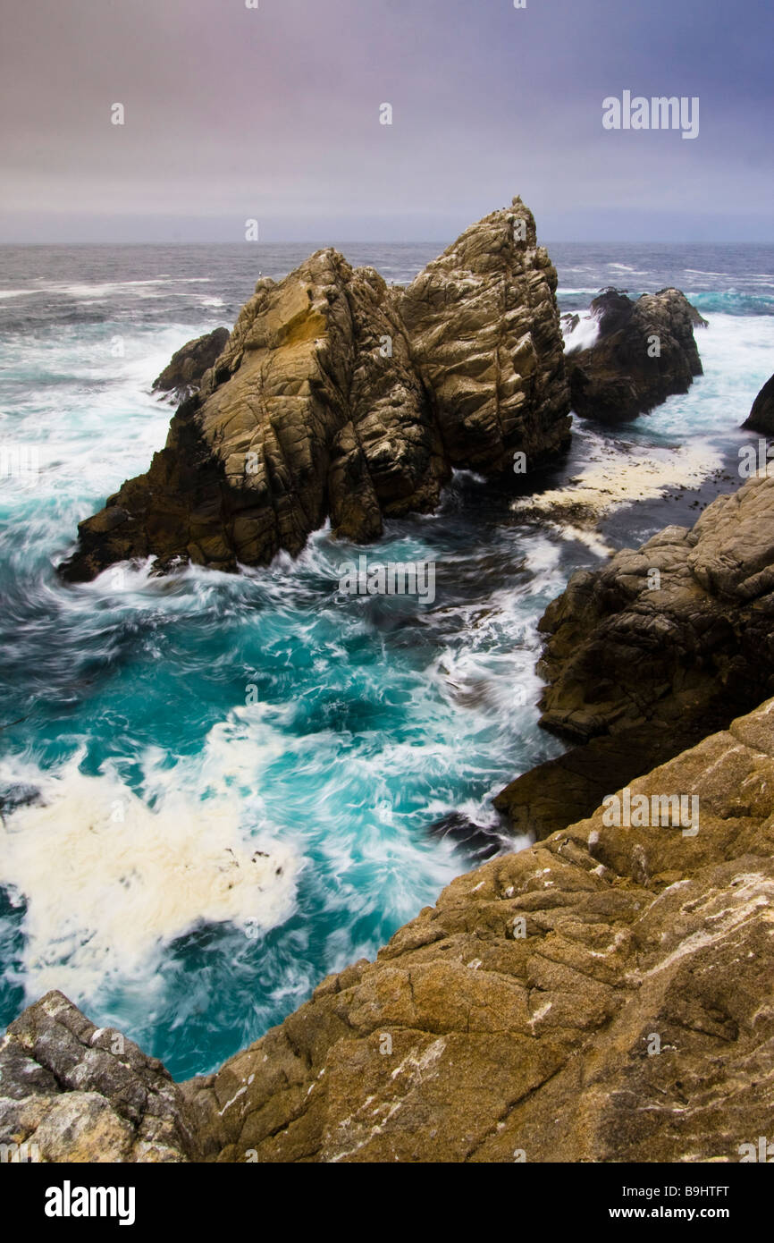 Pinnacle cove at Point Lobos state reserve, california, usa Stock Photo ...