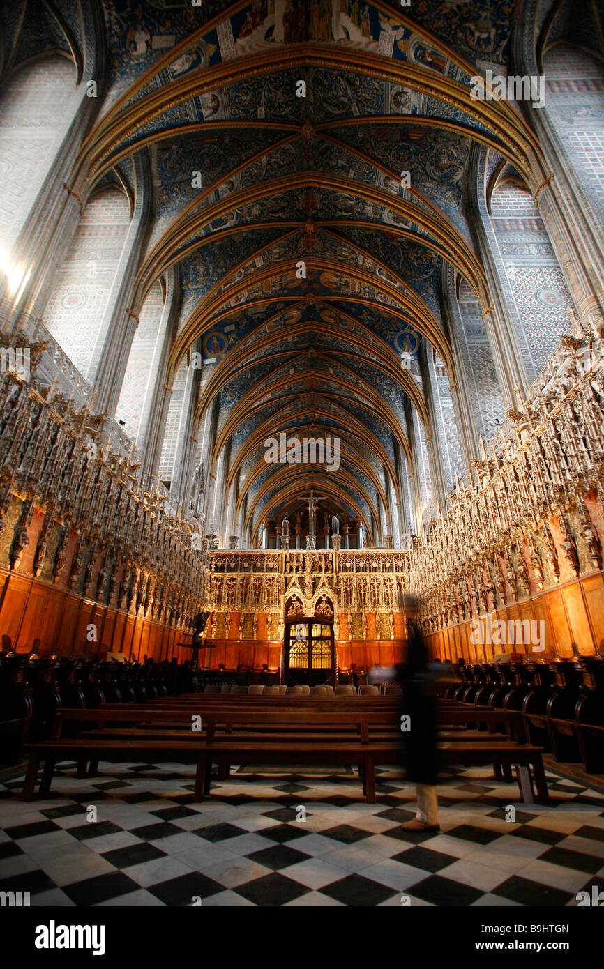Albi cathedral interior hi-res stock photography and images - Alamy