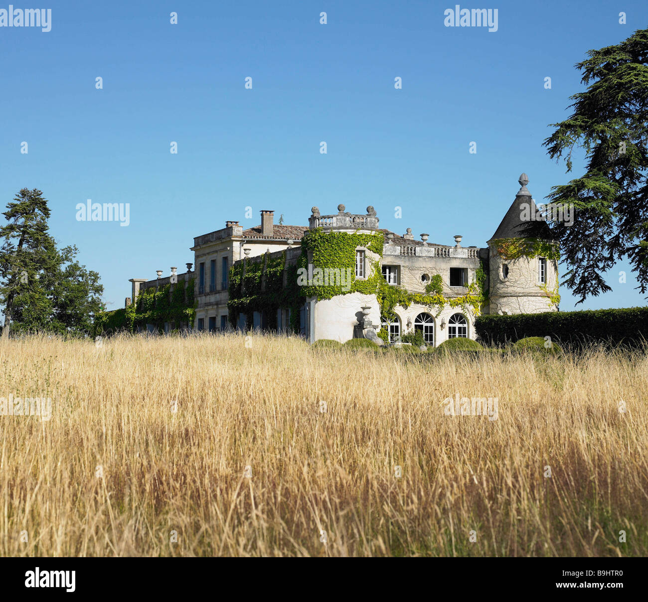 View of a castle Stock Photo - Alamy