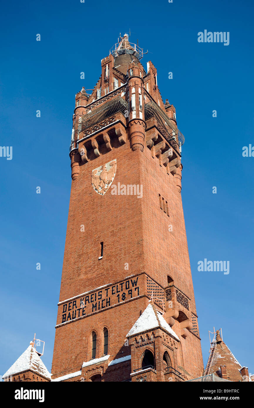 Historic Gruenwaldturm Tower, built in honour of the emperor Kaiser ...