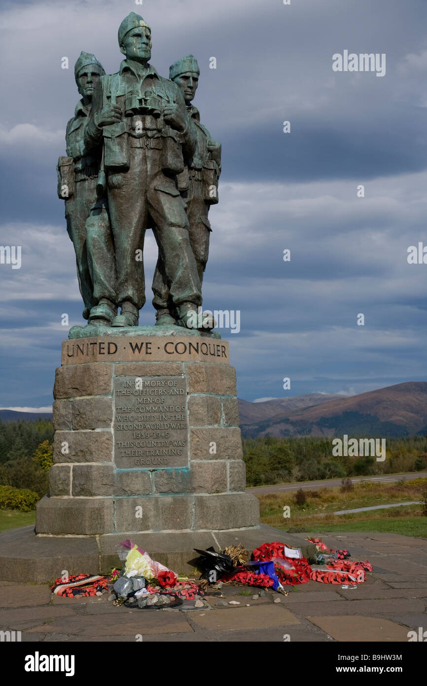 Memorial ww2 commandos spean bridge hi-res stock photography and images ...