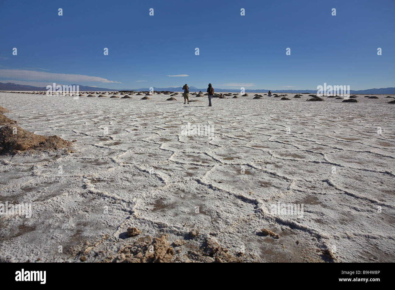 Argentina province Jujuy Andes-highland salt-desert Salinas Grande ...