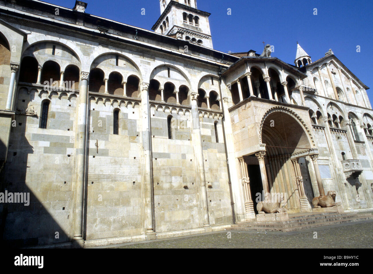 Cathedral of Modena Modena Italy Stock Photo - Alamy