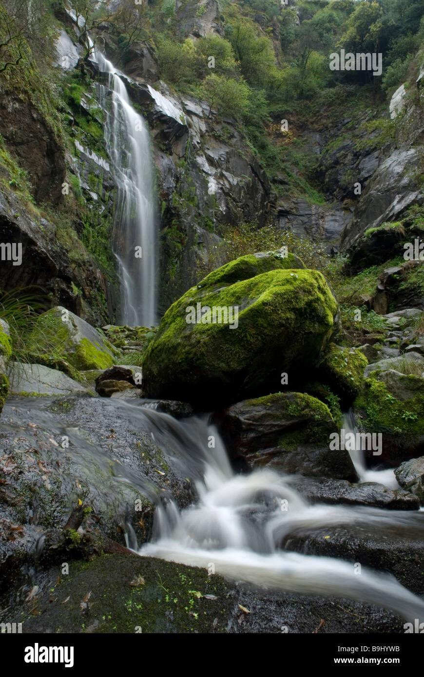 River Toxa falls, Silleda, Pontevedra, Spain Stock Photo - Alamy