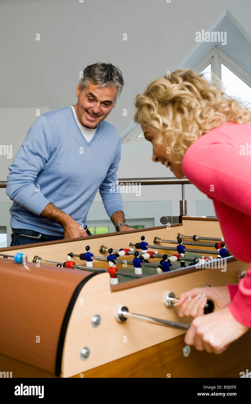 Table football side view hi-res stock photography and images - Alamy