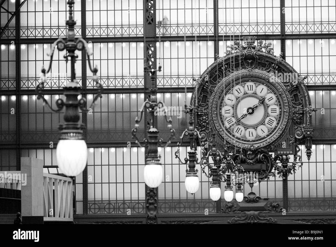 Clock of the Orsay Museum in Paris, France Stock Photo - Alamy