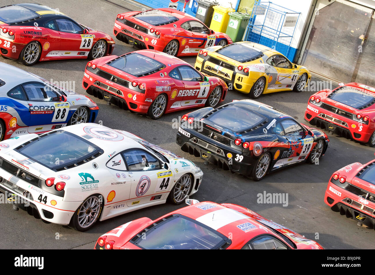 Ferrari F 430 Challenge, Park Ferme, Ferrari Days 2008, Nuerburgring ...