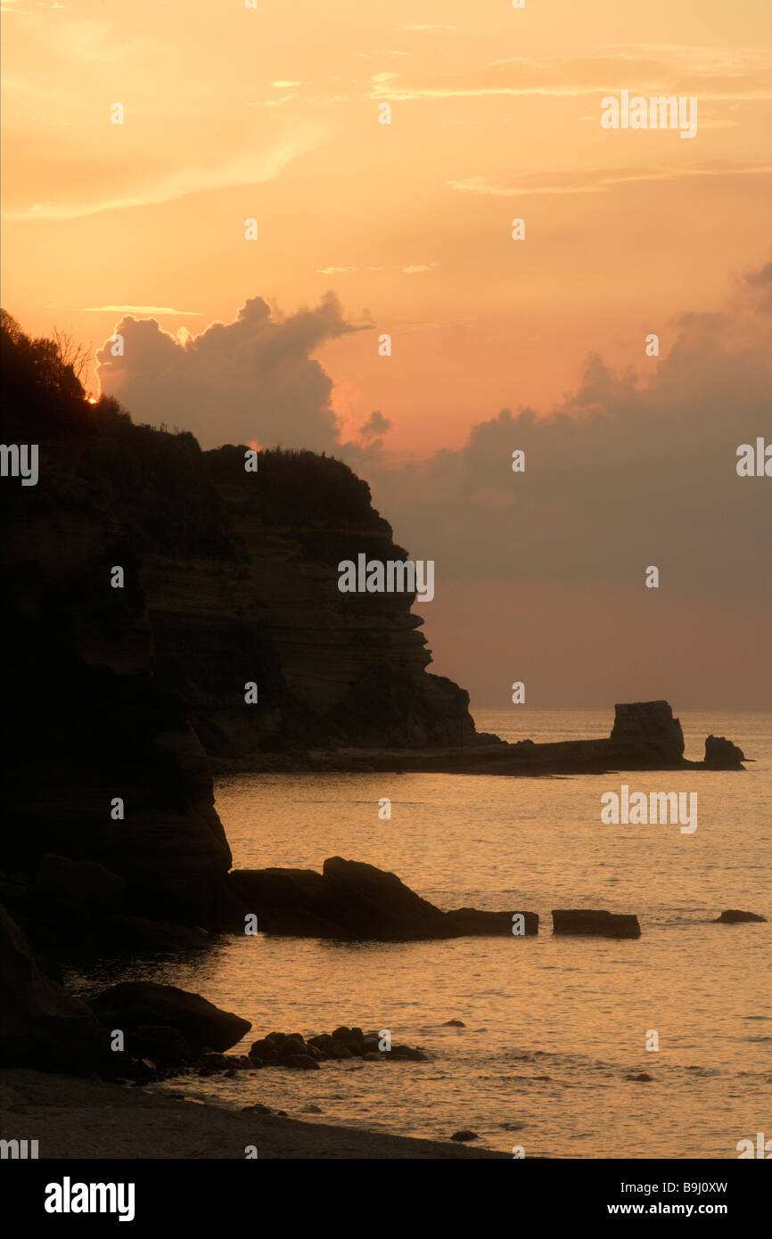 Tropea at sunset hi-res stock photography and images - Alamy