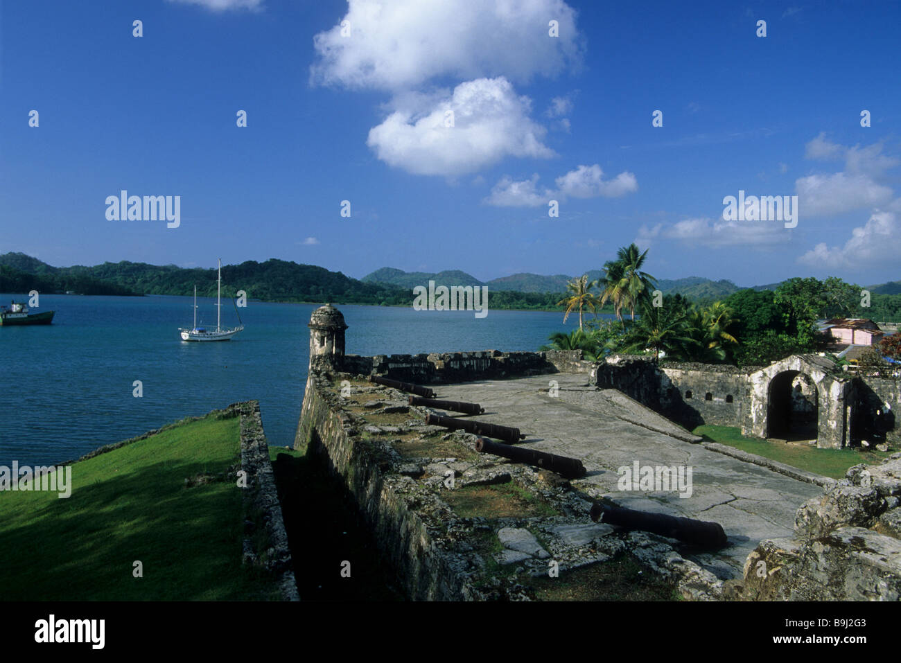 Santiago fort, Portobelo, Colón Province, Panama Stock Photo - Alamy