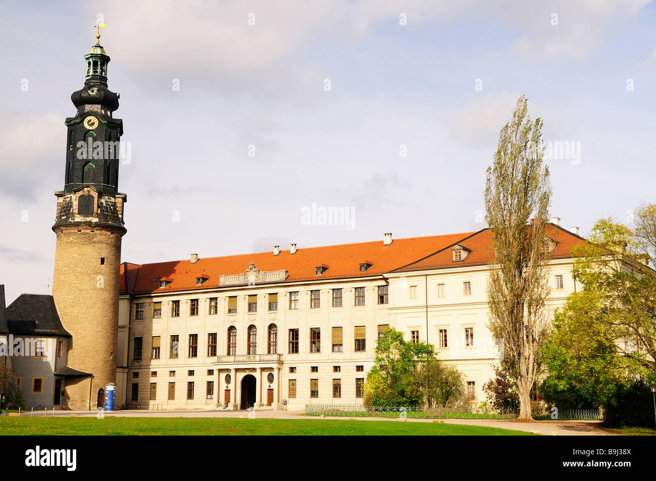 City castle, Weimar, Unesco World Heritage Site, Thuringia, Germany ...