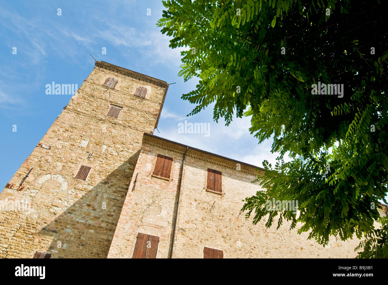 Montegibbio Castle Sassuolo Modena Italy Stock Photo - Alamy
