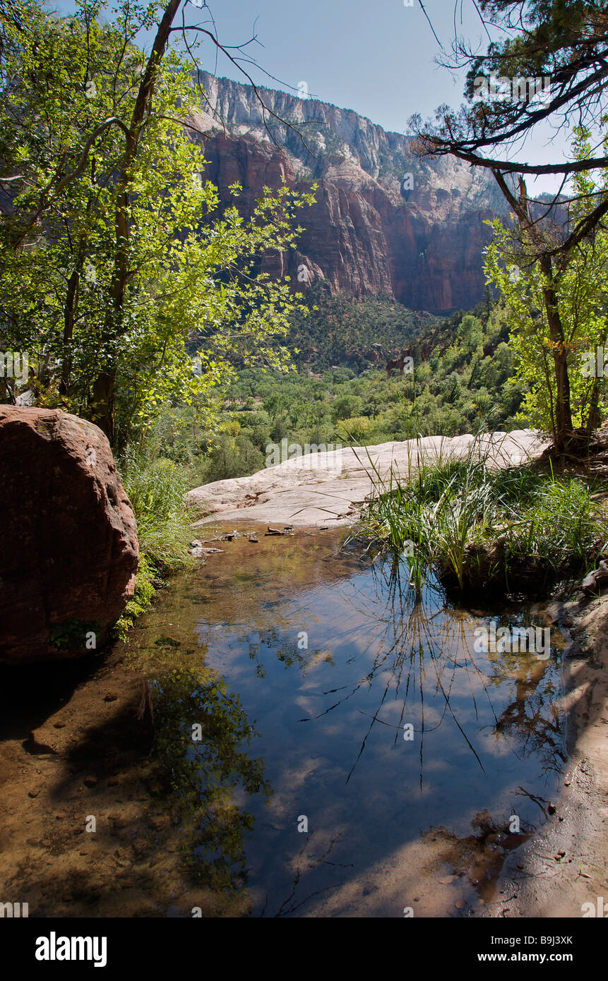 Emerald pools, zion national park hi-res stock photography and images ...