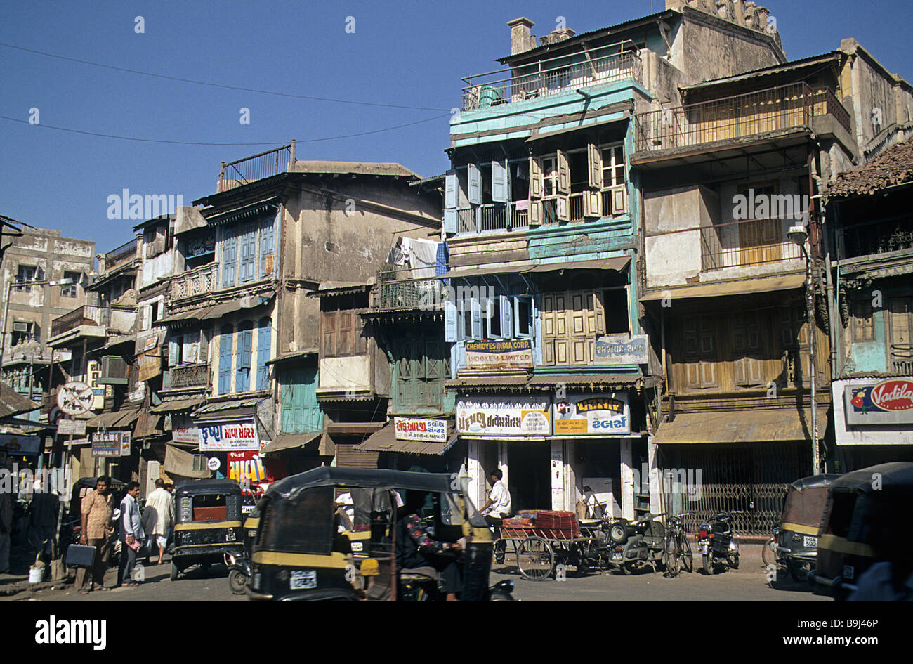 Ahmedabad, Gujurat, India, street scene Stock Photo - Alamy