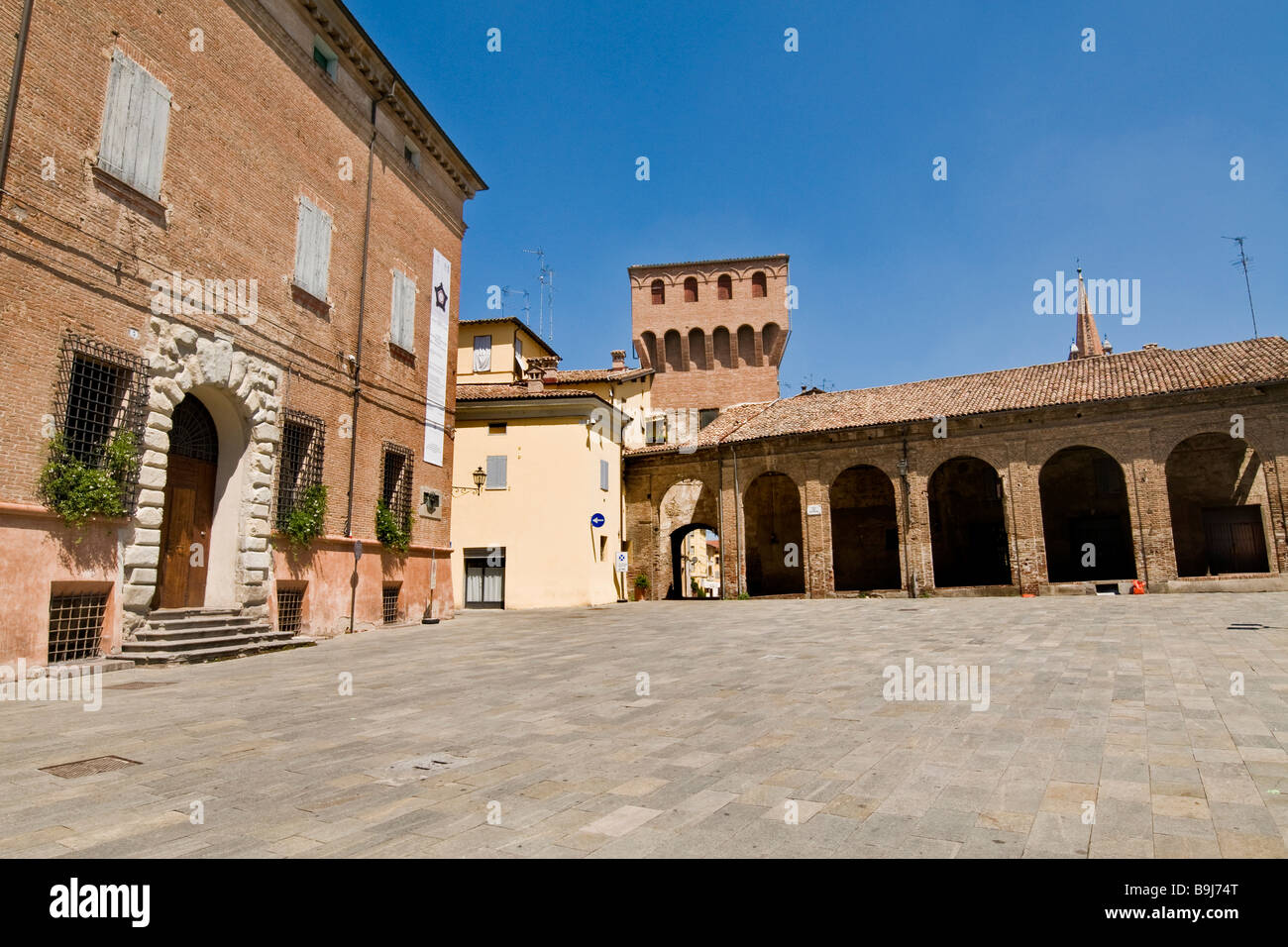 Old Town Vignola Modena Italy Stock Photo - Alamy