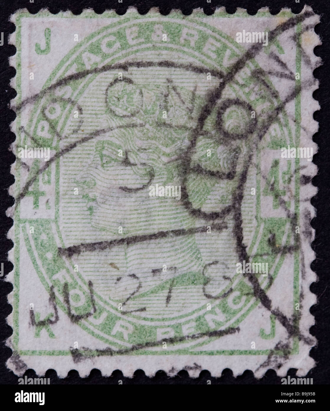 4d postage stamp hi-res stock photography and images - Alamy