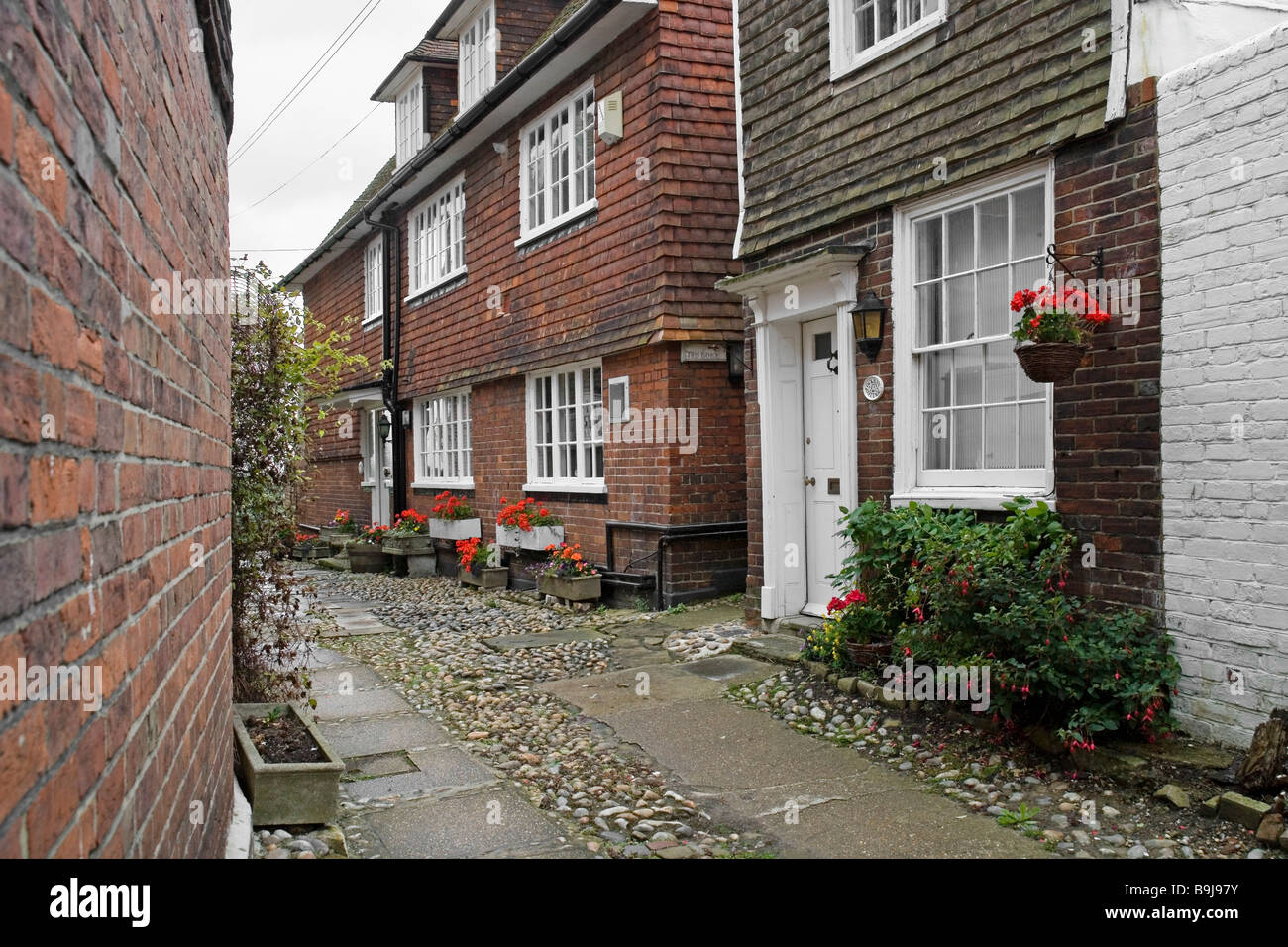 Historic district of Rye, Kent, Great Britain, Europe Stock Photo - Alamy