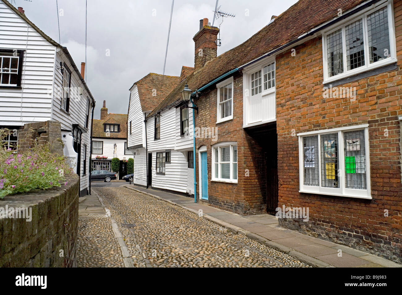 Historic district of Rye, Kent, Great Britain, Europe Stock Photo - Alamy