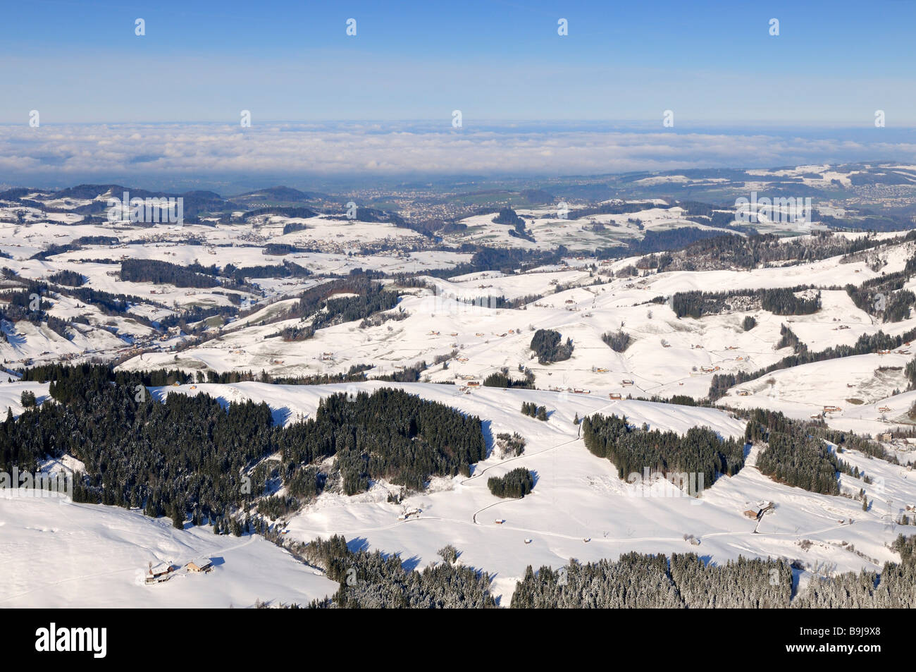 Appenzeller land snow hi-res stock photography and images - Alamy