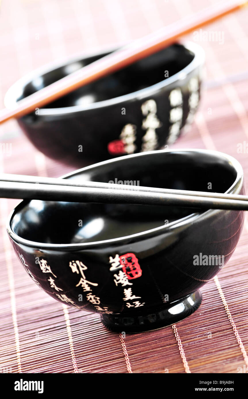 Empty rice bowls hi-res stock photography and images - Alamy