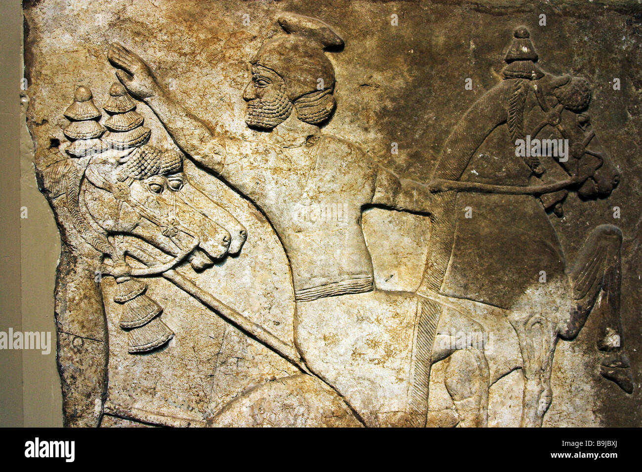 Section of a frieze of the ancient Elgin Marbles (Parthenon Marbles ...